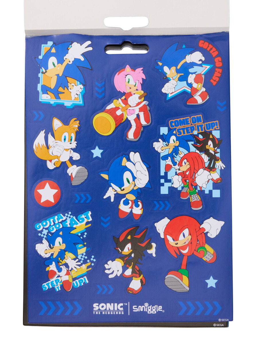 Sonic the Hedgehog Sticker Studio Buch | Smiggle Deutschland