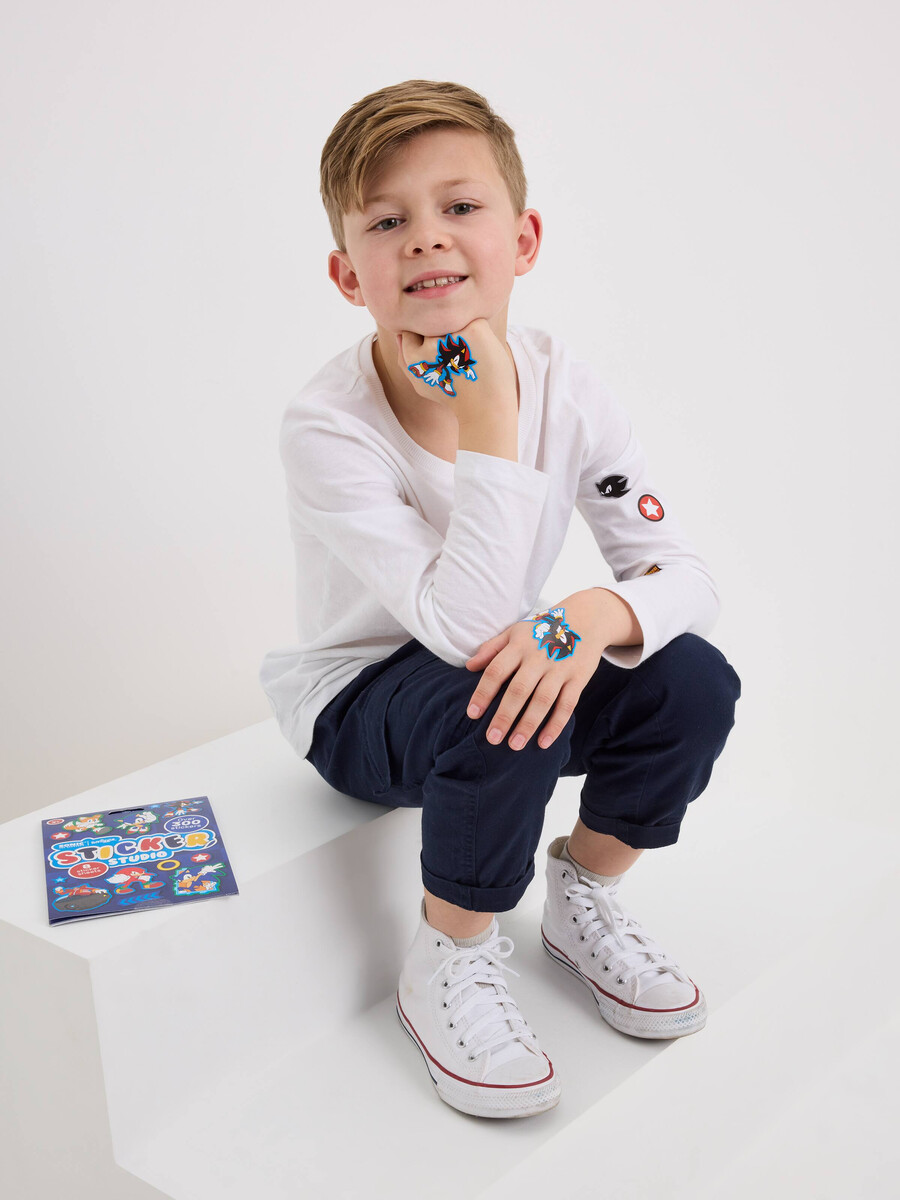 Sonic the Hedgehog Sticker Studio Buch | Smiggle Deutschland